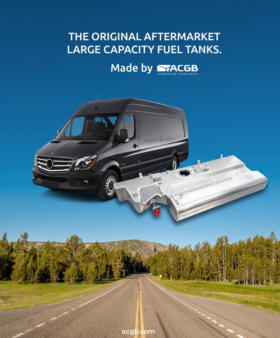 Discover our large capacity aluminum tanks for Sprinter / Daily ...